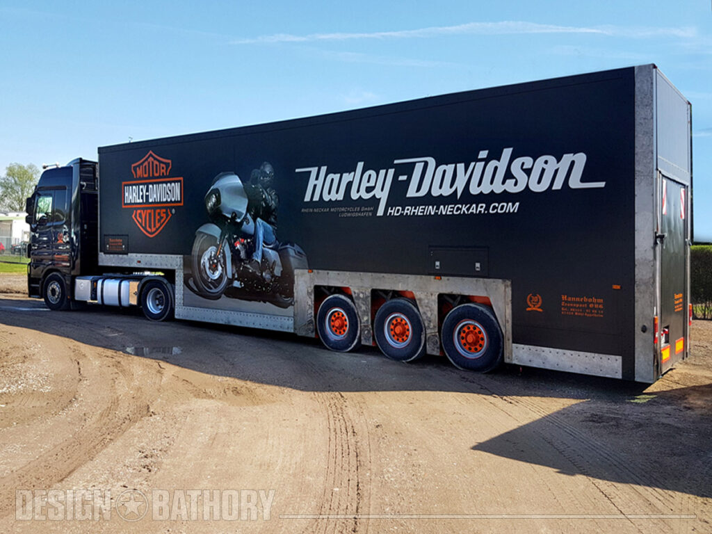 LKW DESIGNFOLIERUNG - Design Bathory